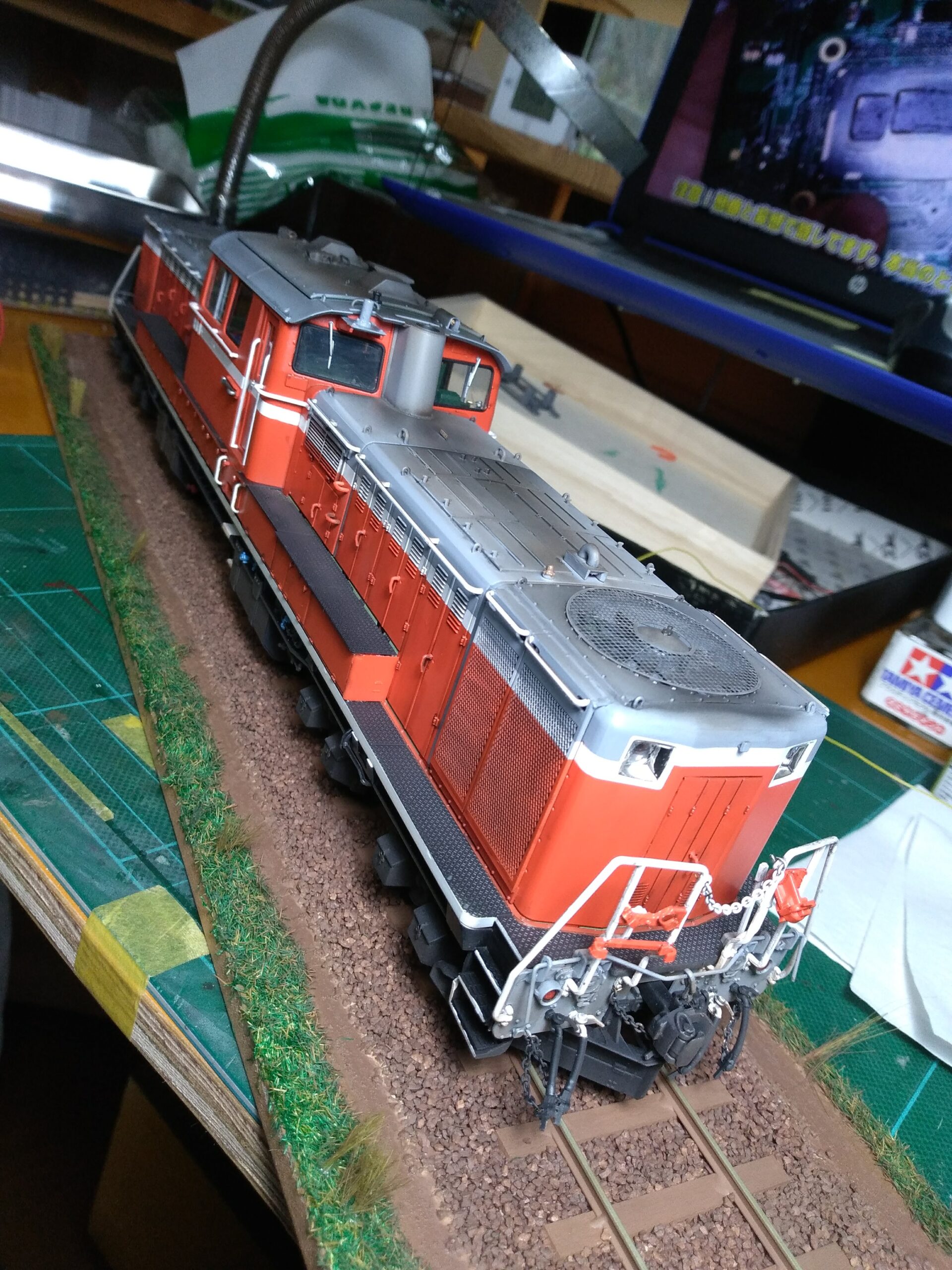 アオシマ 1/45 DD51制作（制作過程後編） | きたせい＠北近畿製作所